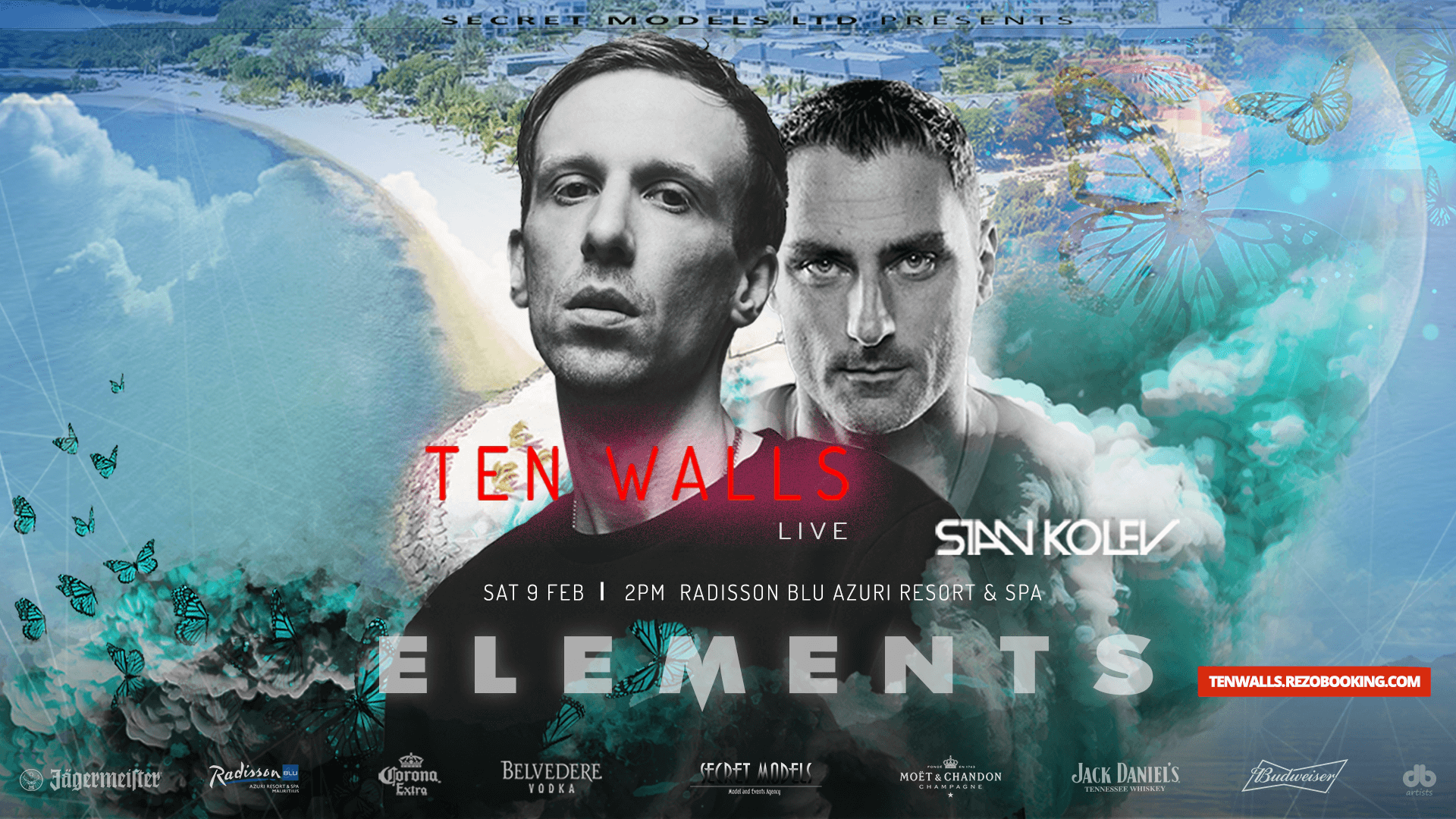 TEN WALLS LIVE / 09 FEB 2019 - Rezobooking.com