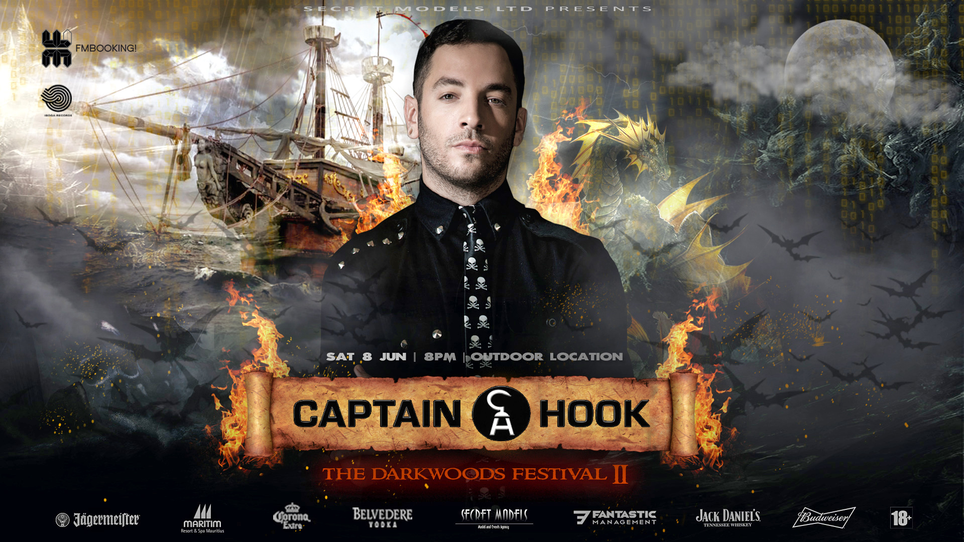 The DarkWoods 2 - Captain Hook - 08 JUNE 2019